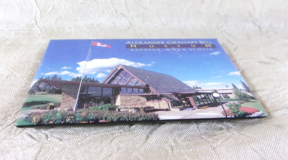 Alexander Graham Bell Souvenir Metal Magnet Nova Scotia Canada | eBay