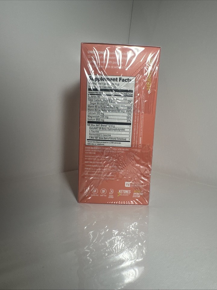 🔥 Prüvit Ketones NAT 20 Packets HEART TART CHARGED/FREE SHIPPING | eBay