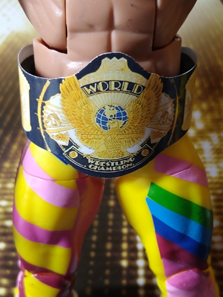 Custom 8 ECW Wrestling Championship Belts For Action Figures Mattel WWE ...