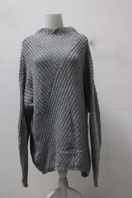 William Rast Juniors Sweater, Gray/white, XXL | eBay