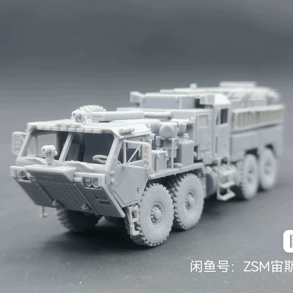 1/72/87/144 US Military M1142 Tactical Fire Fighter Truck Model Kit 3D ...