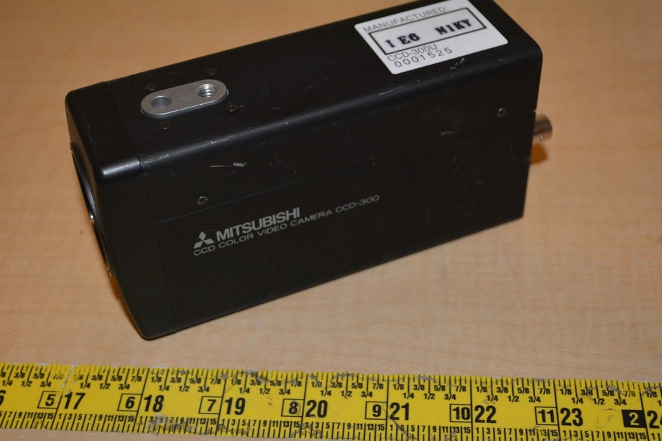 Mitsubishi CCD Color Video Camera CCD-300 (CCD-300U) "TBF" | eBay