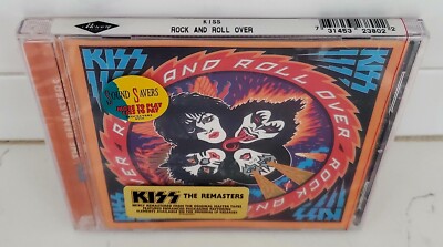 KISS ROCK AND ROLL OVER 1ST ISSUE REMASTERED CD. USA MERCURY SEALED ...