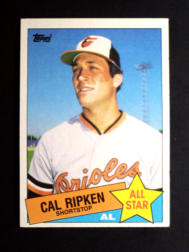 1985 TOPPS BASEBALL #704 CAL RIPKEN JR. BALTIMORE ORIOLES *EX/NRMT ...
