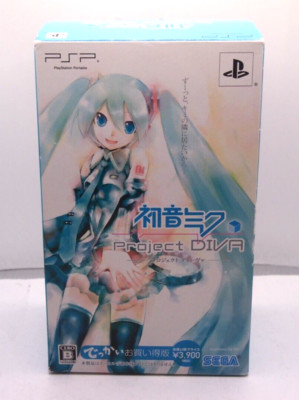 Hatsune Miku Project Diva 1st PSP Special Edtion With Nendoroid Petit ...