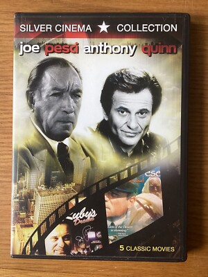 Silver Cinema Collection (DVD) 5 Films Joe Pesci, Anthony Quinn Region ...