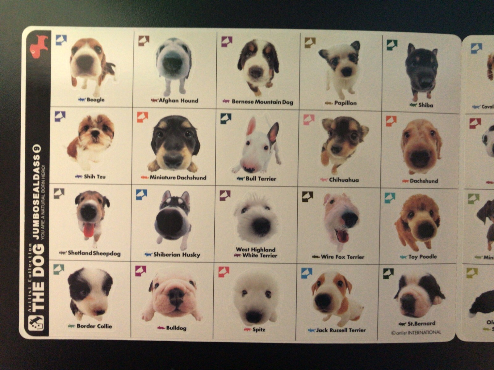 Labrador Retriever THE DOG Artlist collection Jumbo Sticker 8in 2000 ...