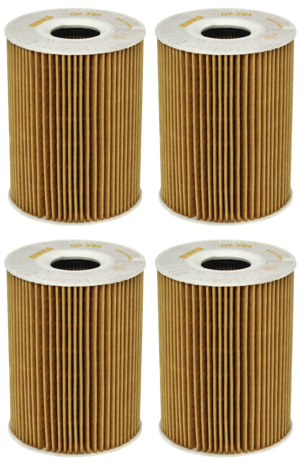 Set of 4 BMW M5 Mahle Engine Oil Filters OX254D2ECO 11427840594 | eBay