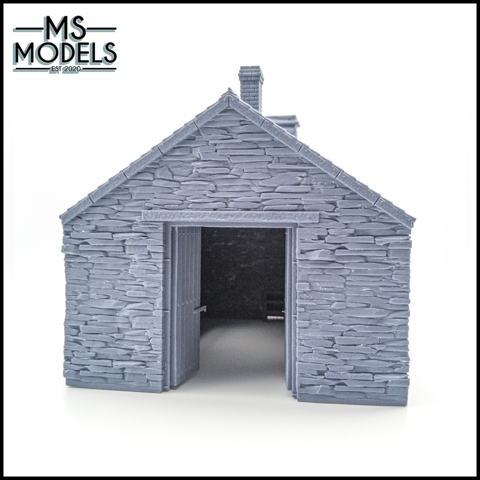 Narrow Gauge Engine Shed Slate 009 OO9/O16.5 for Quarry Hunslet Model ...