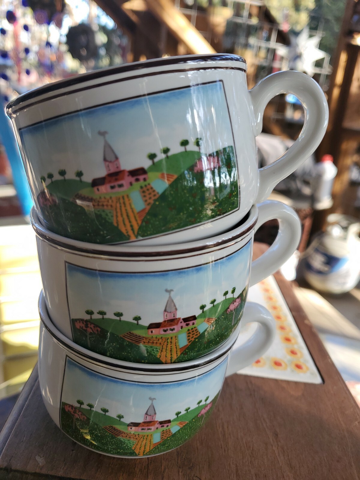 3 Villeroy & Boch Design Naif Tea Coffee Cups Duck and Farm - Very Nice ...
