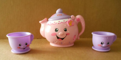 Fisher Price Laugh n Learn Talking Tea Pot with 2 Tea Cups | eBay