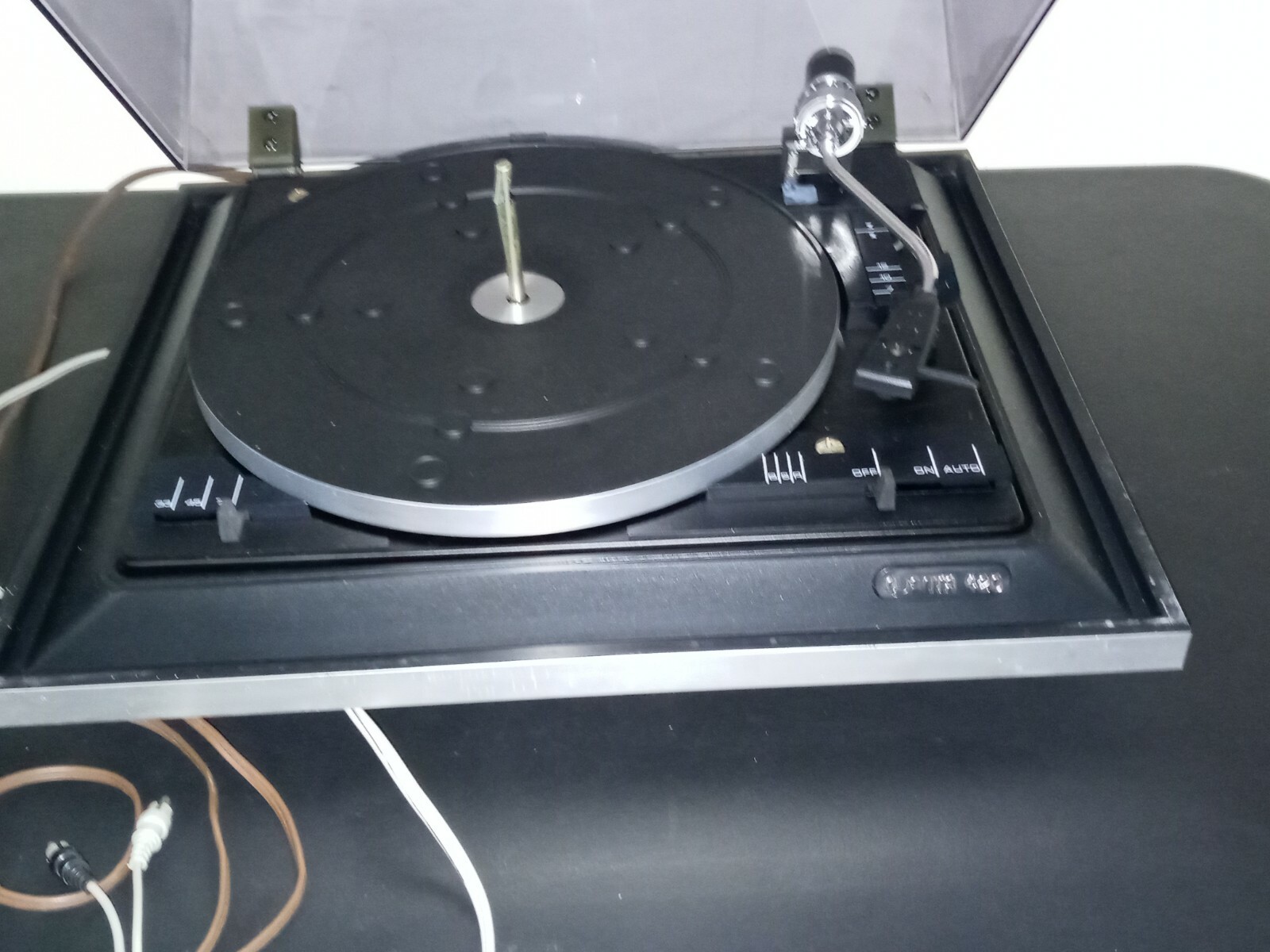 BSR Quanta 420 Turntable with Dustcover & chords RARE VINTAGE | eBay