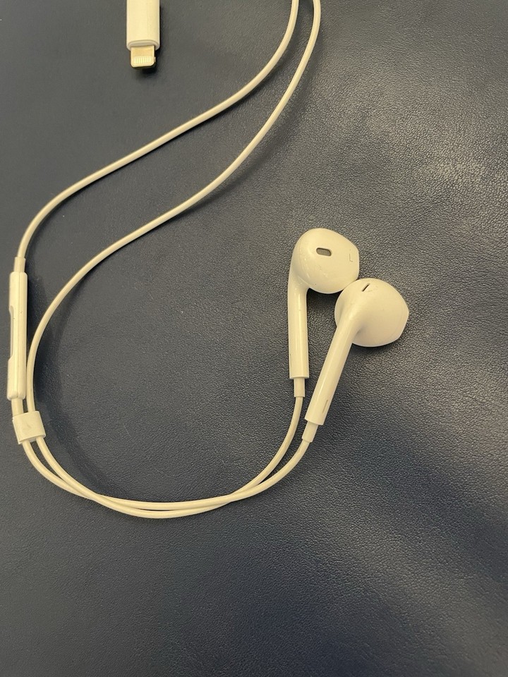Apple EarPods Wired Earbud Headphones with Lightning Connector, Never ...