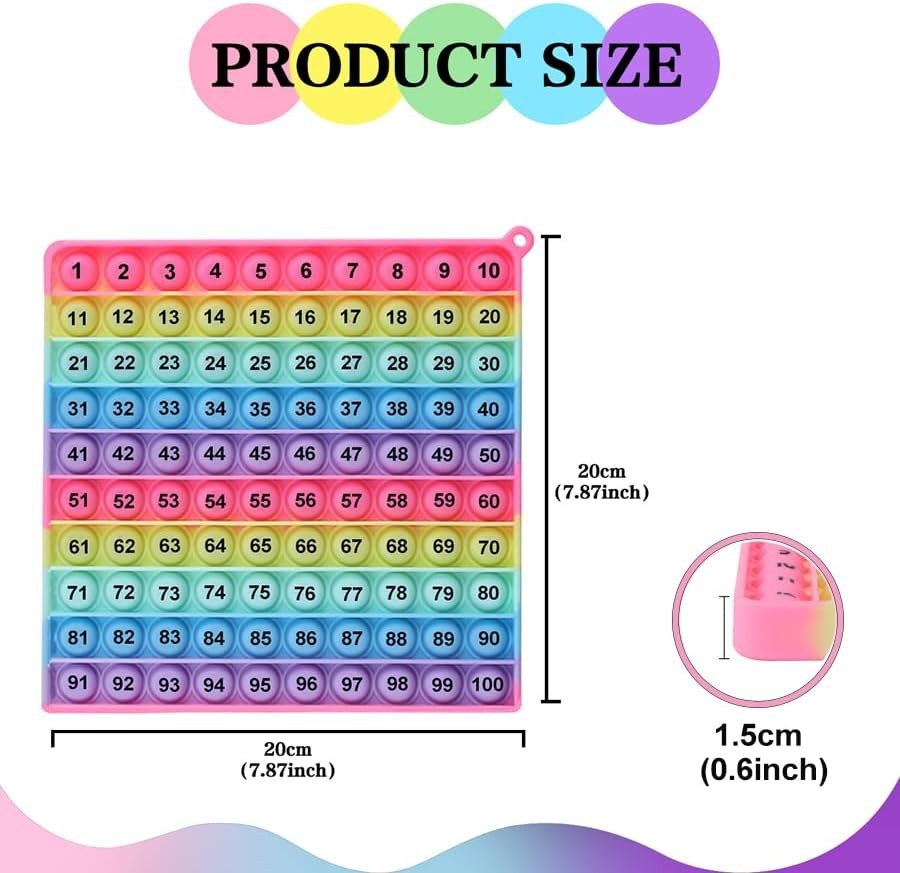 Number Game P0PP Math Toy, Exercise Children's Logical Thinking ...