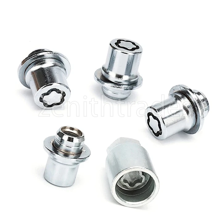 4x Wheel Locks W/ Wheel Lock Key For Toyota Camry Sienna RAV4 Lexus ...