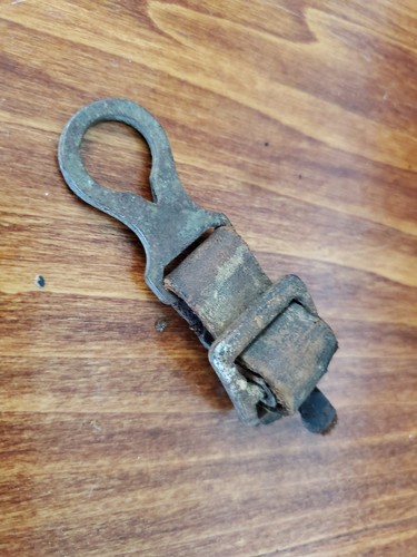 WW1 Imperial German M17 Stahlhelm Chin Strap Lug With Belt Buckle | eBay