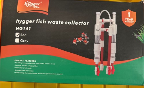 Aquarium Fish Waste Collector External Filter Overflow Separator Open ...