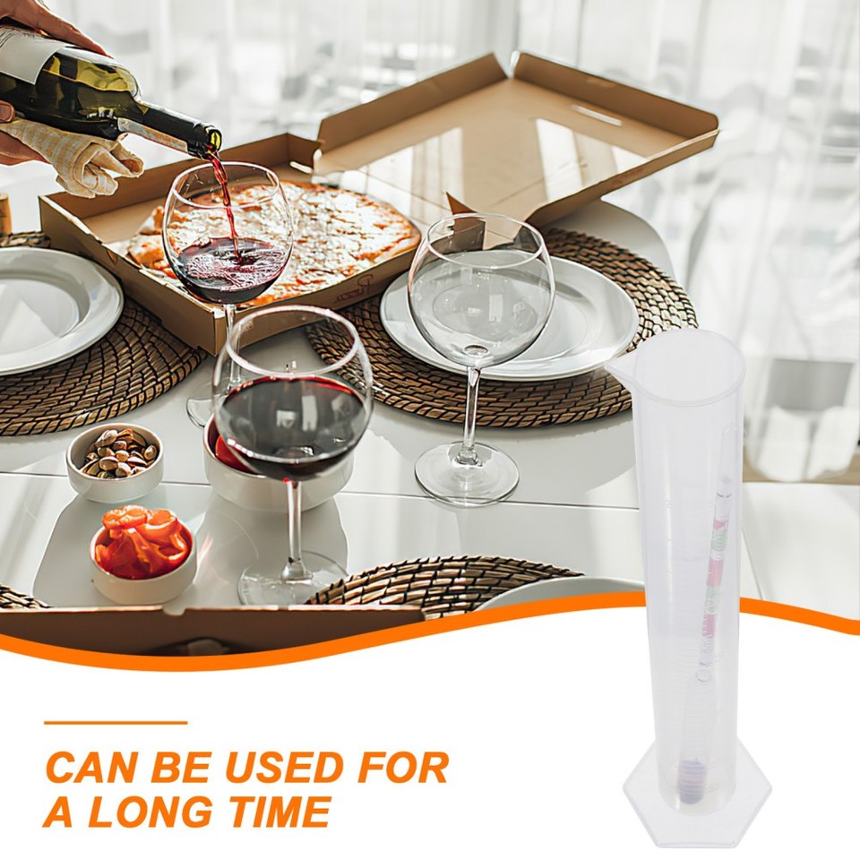 Brewing Kit Triple Scale Alcohol Hydrometer And Glass Test Cylinder ...