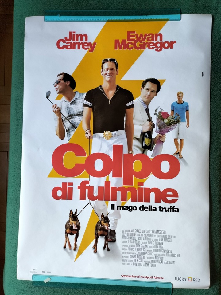 COLPO DI FULMINE - IL MAGO DELLA TRUFFA - MANIFESTO - POSTER (138 X 98 ...