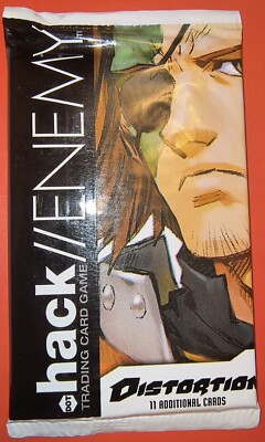 .hack Dot Hack ENEMY Distortion Booster Pack NEW Dot Trading Card Game ...