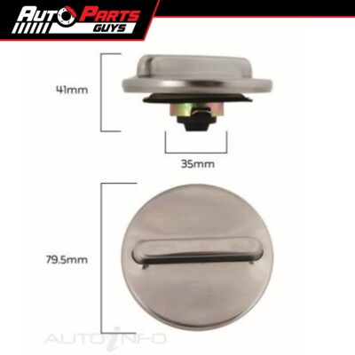 CPC Non Locking Fuel Cap fits Ford Escort MK2 1.6L 1975 - 1981 | 30EC ...