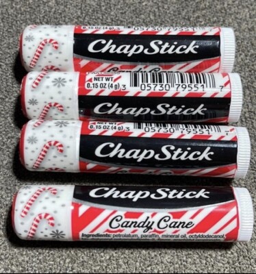 Candy Cane Chapstick Set 305730795517| eBay