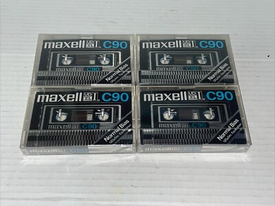 Lot Of 4 Maxell UD XLI C90 Premium Type I Cassette Tape NEW SEALED | eBay