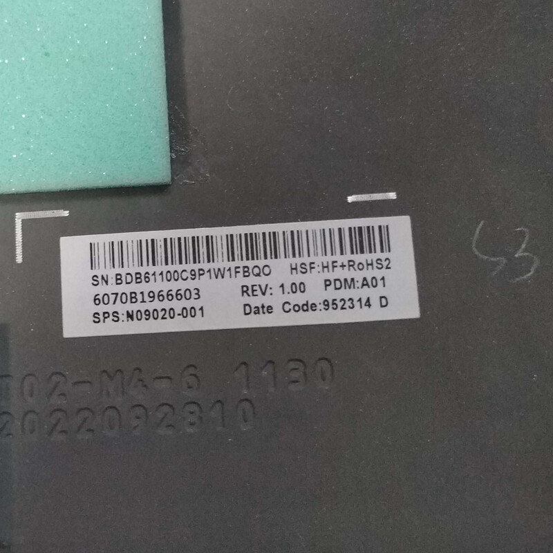 Laptop New For HP Elitebook 845 840 G9 LCD Back Cover Rear Lid N09020 ...