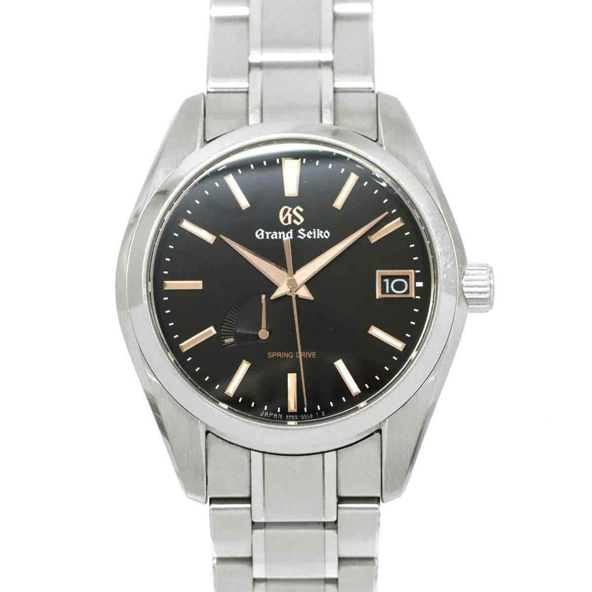 Grand Seiko Heritage Men's Black Watch - SBGA401 for sale online | eBay