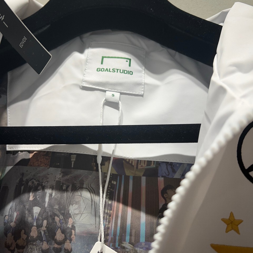 Goal Studio T1 2024 Uniform Worlds Jacket White Non MarkingVer LOL 100 ...