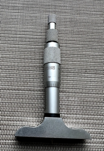 Fowler 1" Depth Gage Micrometer Tool Set Japan | eBay