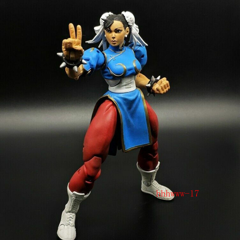 New Capcom Street Fighter IV 20th Anniversary CHUN-LI Action Figure Box ...
