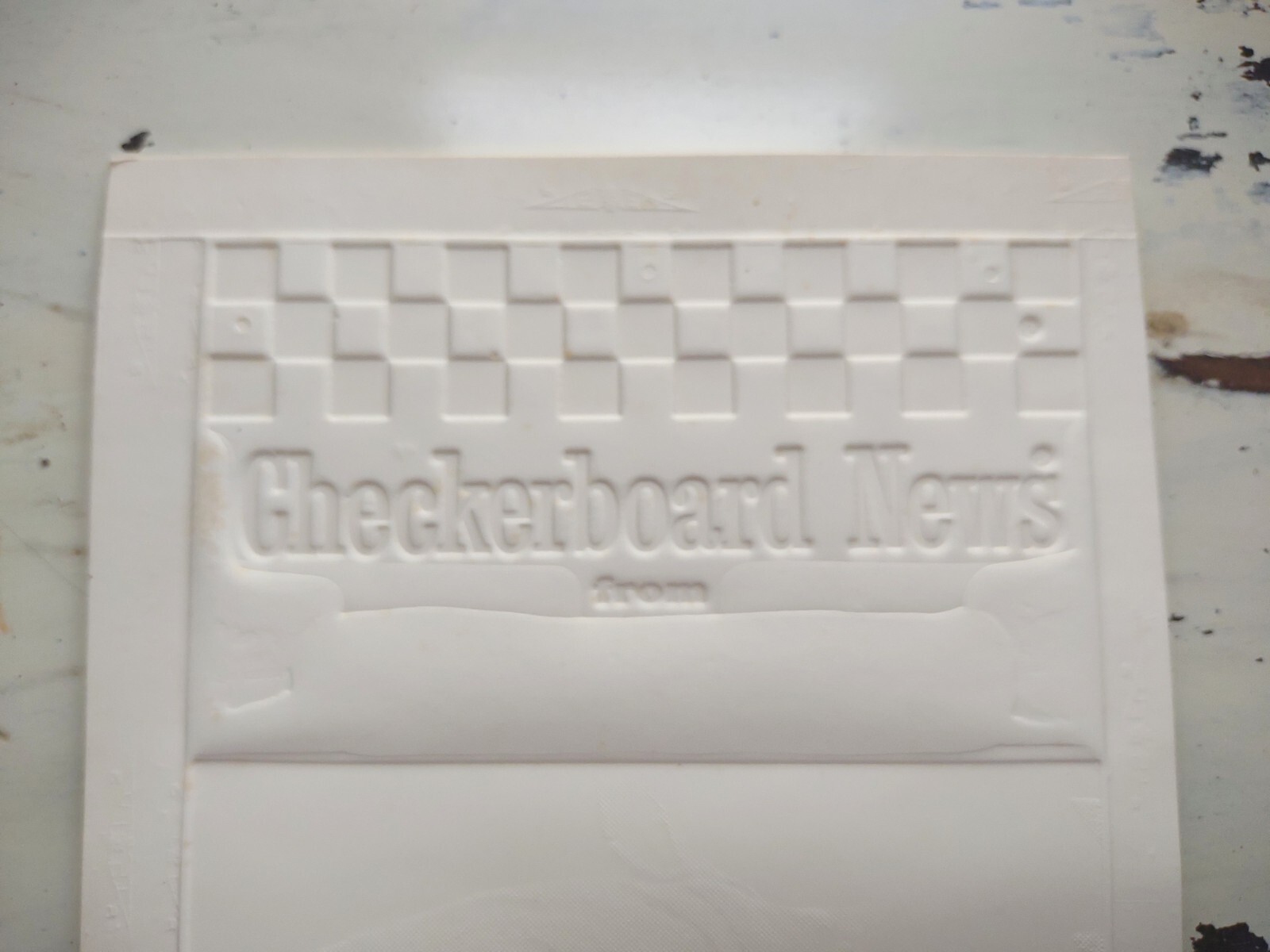 Vtg Lot of 4 Ralston Purina Wood Fiber Newspaper Mat Print Embossed ...