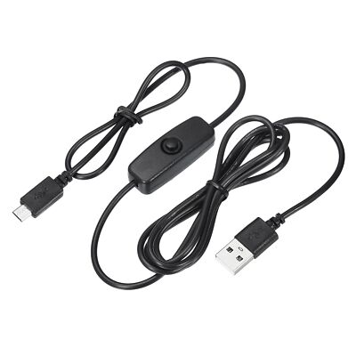 USB Cable with 501 ON/Off Switch USB Male to Micro USB Male Power Cable ...