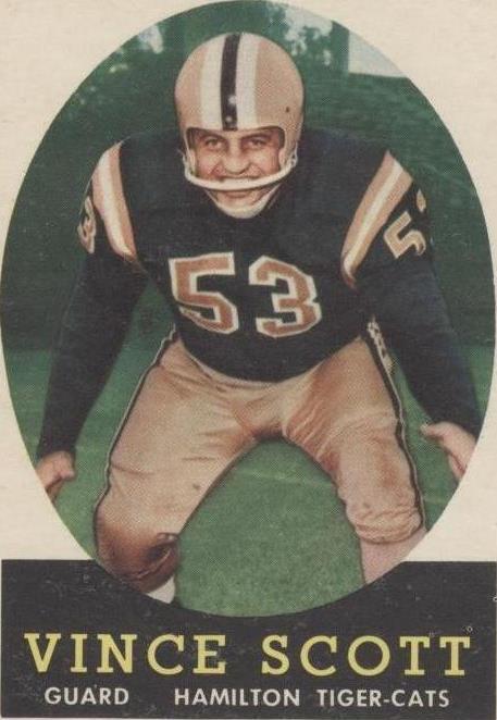1958 Topps CFL - Vin Scott #48 (RC) for sale online | eBay
