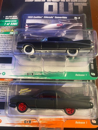 2021 JOHNNY WHITE LIGHTNING STREET FREAKS BLACKED OUT 59 CADILLAC CHASE ...