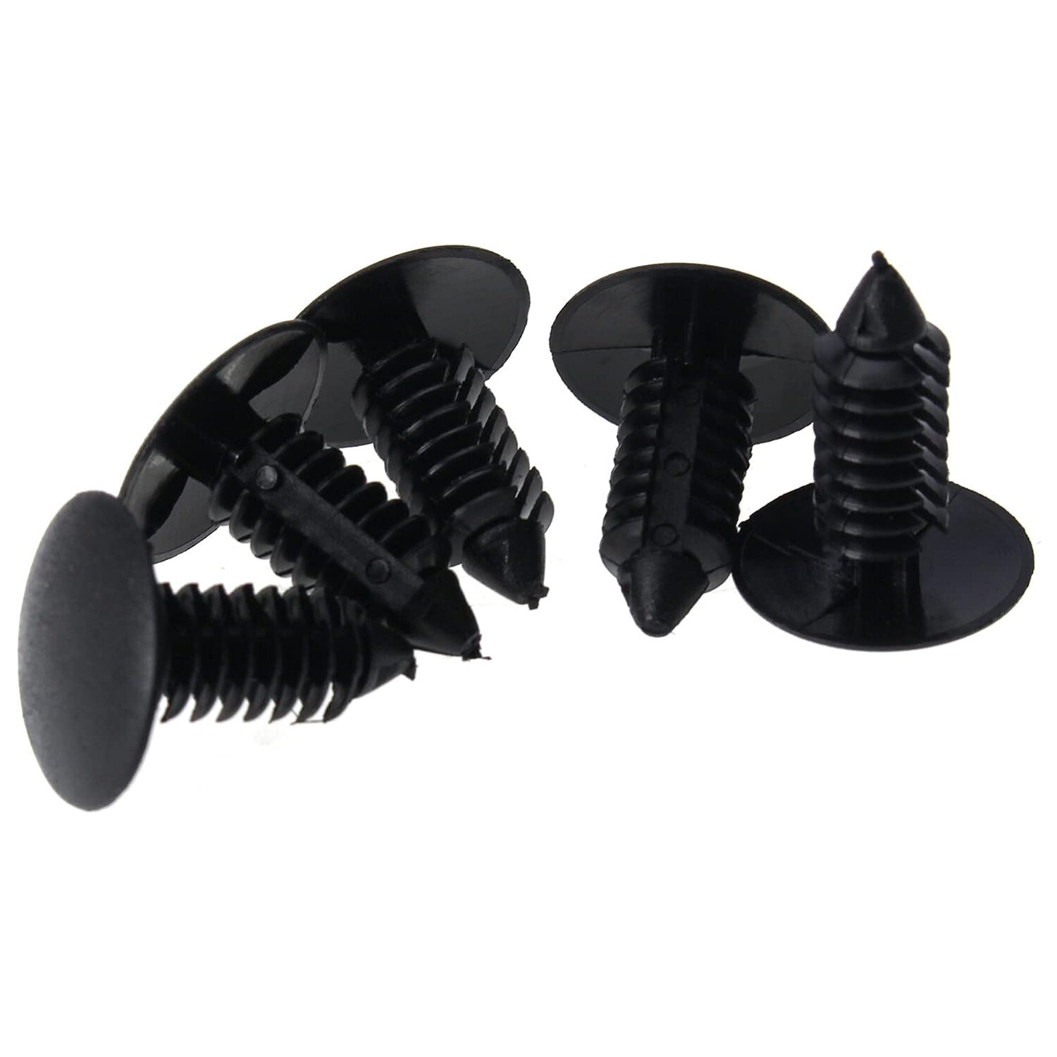 100pcs Nylon Retainer Clips Christmas Tree Fasteners for 8mm GM 1595864 ...