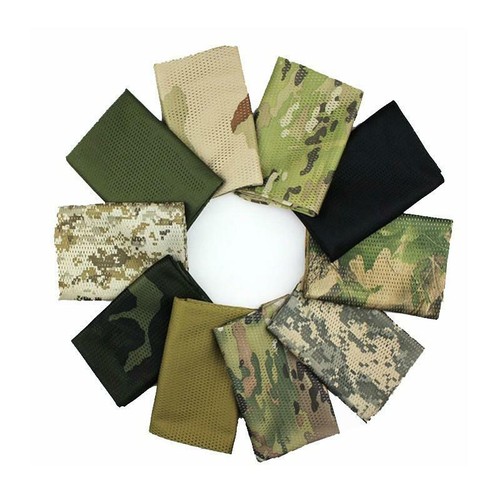 Camouflage Rifle Sniper Veil Netting Mesh Gun Wrap Material - Camo ...