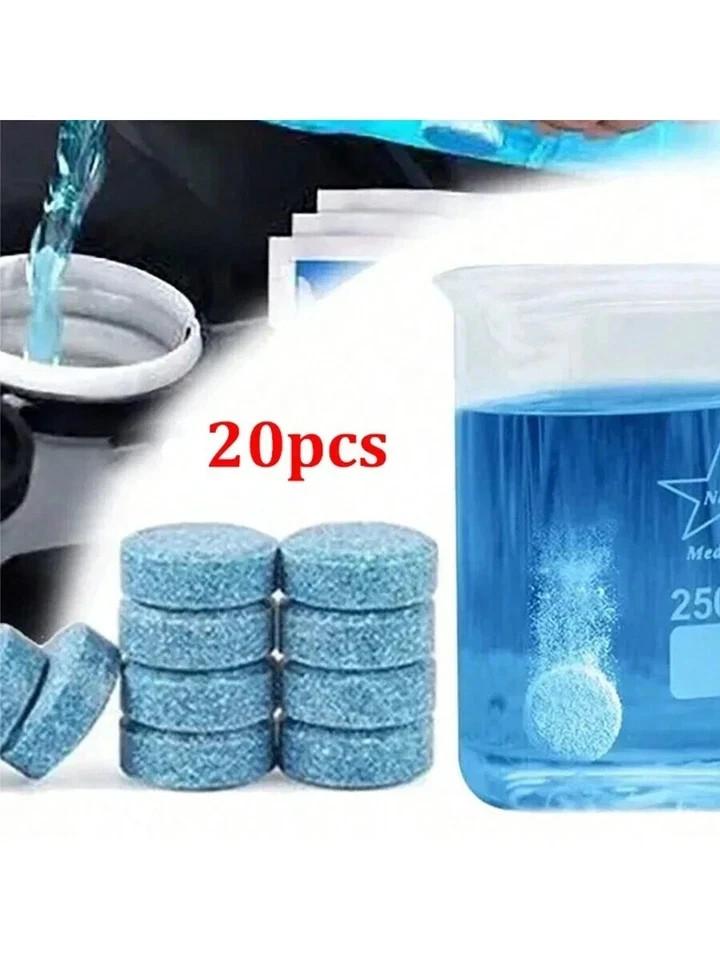 SCREEN WASH TABLETS WINDSCREEN WASHER FLUID SCREENWASH WIPER CAR TAB ...