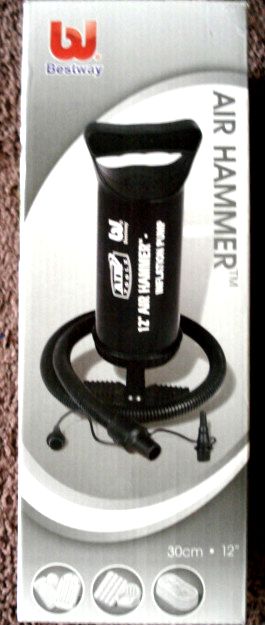 AIR HAMMER,RAPID,HI POWER AIR PUMP,INFLATOR,WITH 3 ADAPTORS,FOR ...