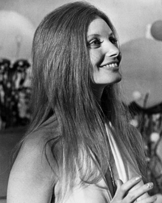 Catherine Schell beautiful smiling profile as Maya Space 1999 8x10 ...