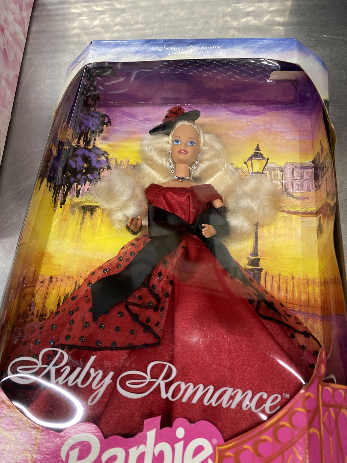 1995 Ruby Romance Barbie Doll Mattel # 13612 NIB NRFB Service ...
