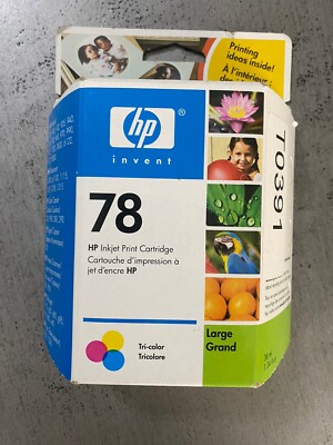 NEW HP Invent Ink Tri Color 78 | eBay
