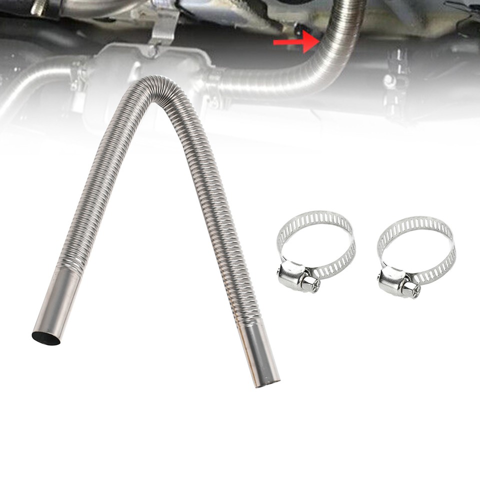 Parking Air Heater Tank Exhaust Pipe Diesel Gas Vent Tube Stainless ...