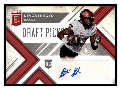 Devonte Boyd 2018 Panini Elite Draft Picks AUTOGRAPH | eBay