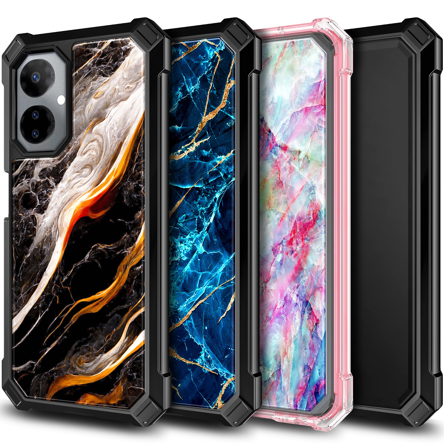 For HMD VIBE Case (Nokia N159V TA-1590) Full Body Phone Cover + Screen ...