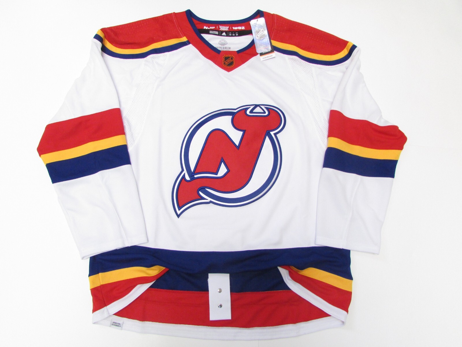 NEW JERSEY DEVILS AUTHENTIC ADIDAS REVERSE RETRO 2.0 HOCKEY JERSEY | eBay