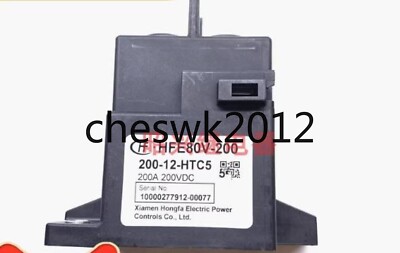 1 PCS NEW Hongfa HFE80V-200 200-12-HTC5 12VDC 200A New Energy Vehicle ...