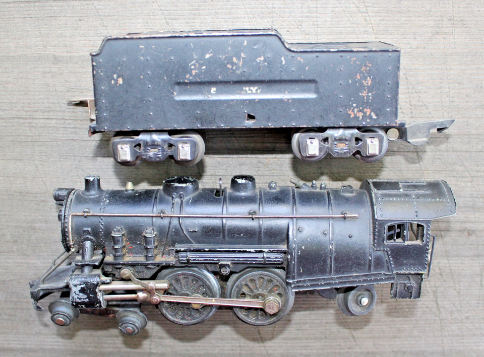 American Flyer Prewar O Gauge 565 Steam Locomotive & 564 Tender Runs b2 ...