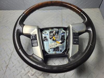 2009-2014 Ford F150 Black Leather Platinum Steering Wheel Part #0798790 ...